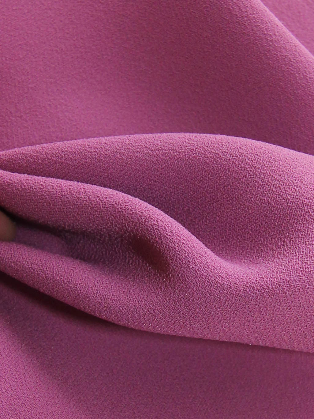 Clover Pink Polyester Crepe Curiosity