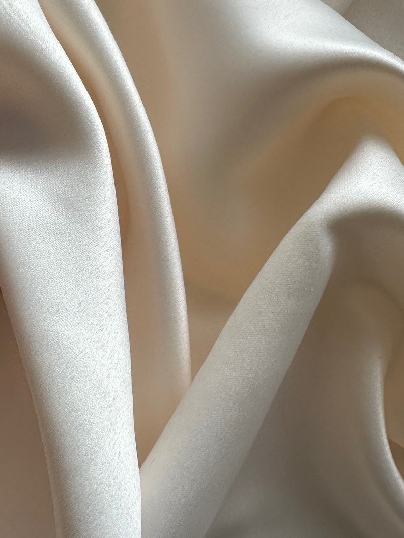 Cream Duchess Satin - Scenery
