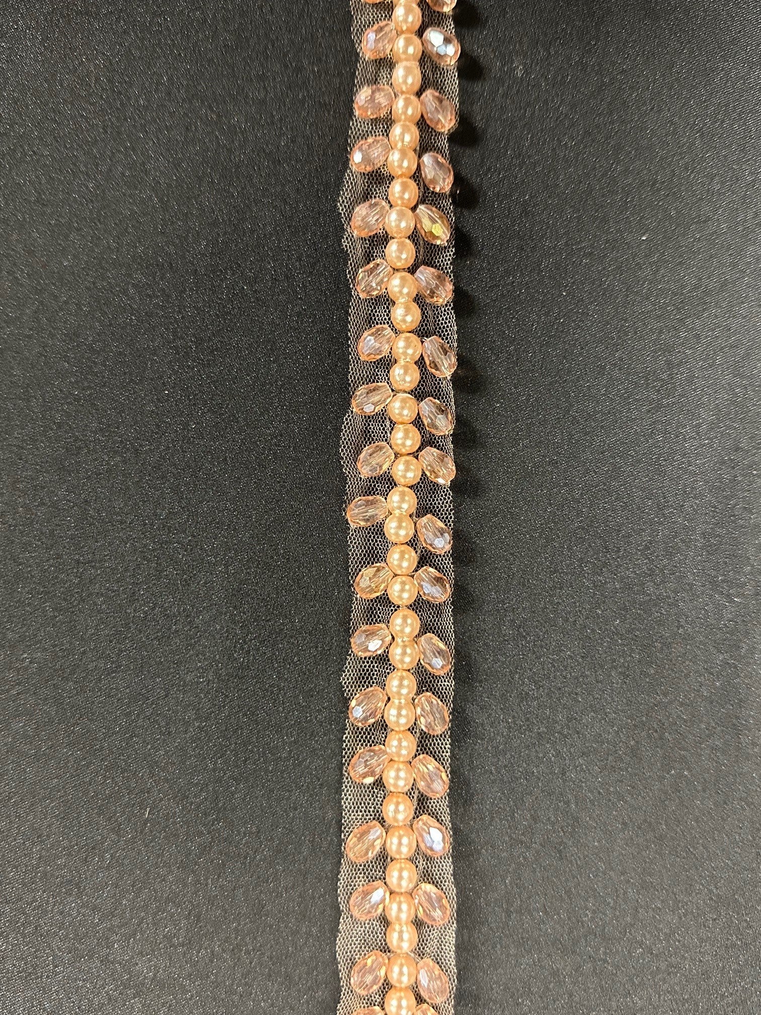 Rose Gold Crystal Trim - EH2023