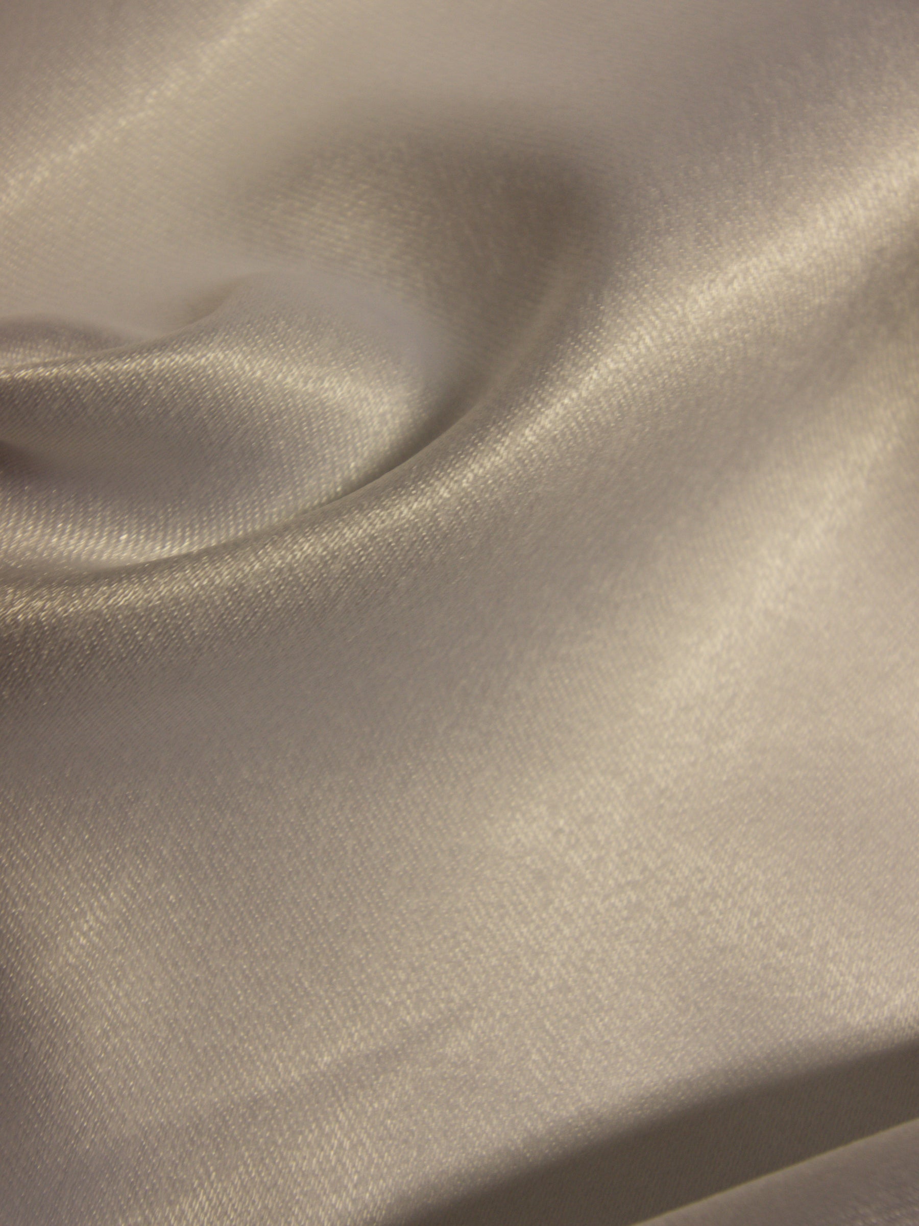 Ivory Polyester Heavy Weight Satin - Succession