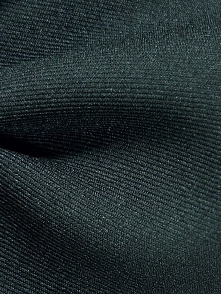 Black Recycled Polyester Twill - Restate (CF)
