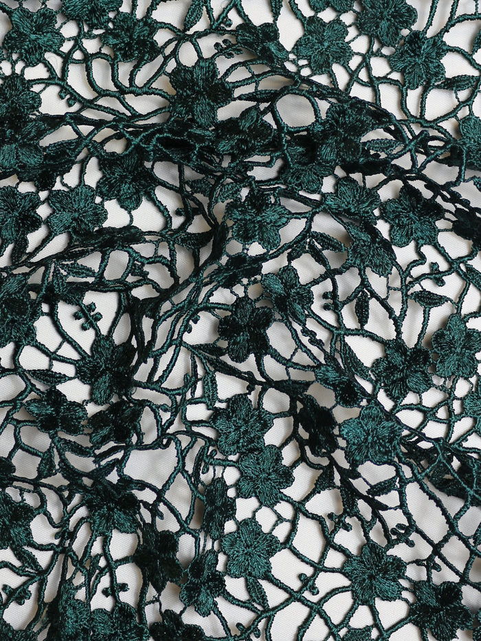 Green Lace for Dressmaking