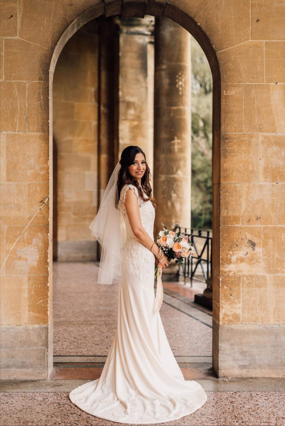 Ivory Beaded Lace – Alexandra