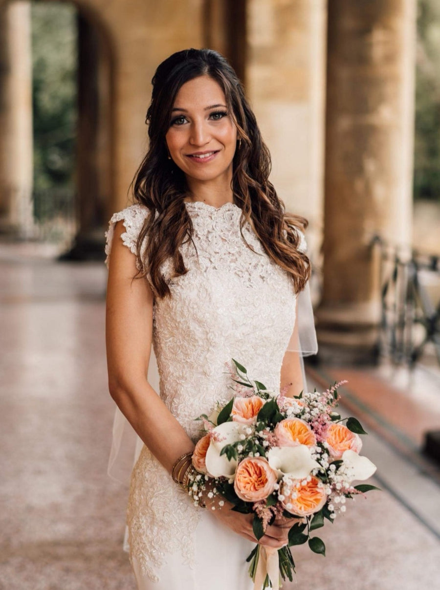 Ivory Beaded Lace – Alexandra