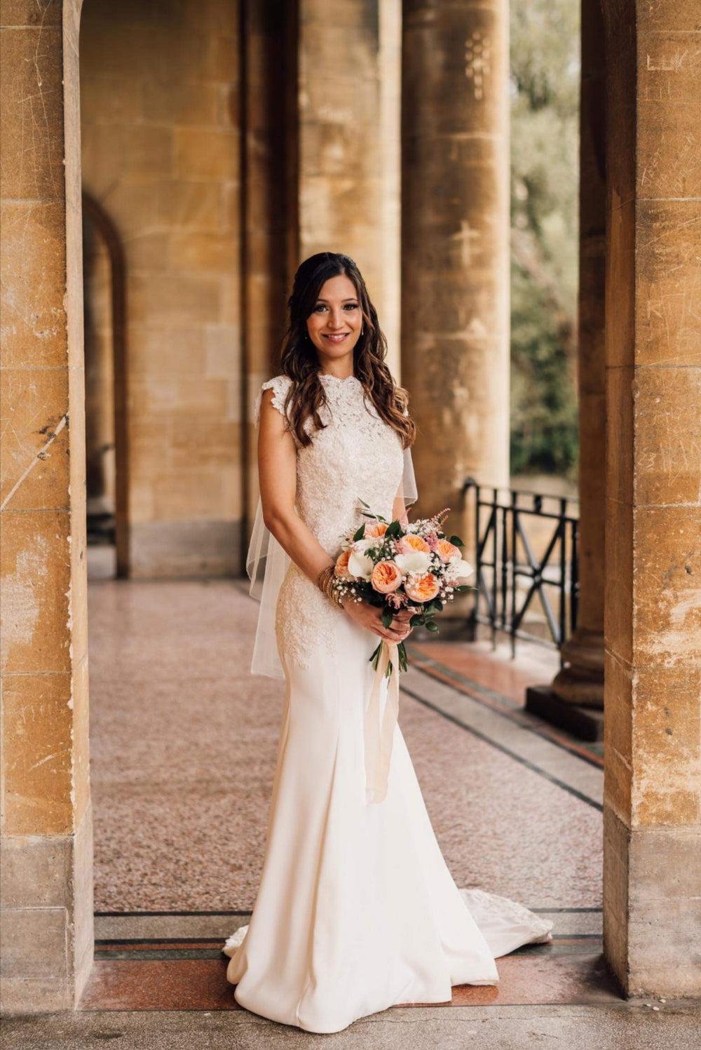 Ivory Beaded Lace – Alexandra