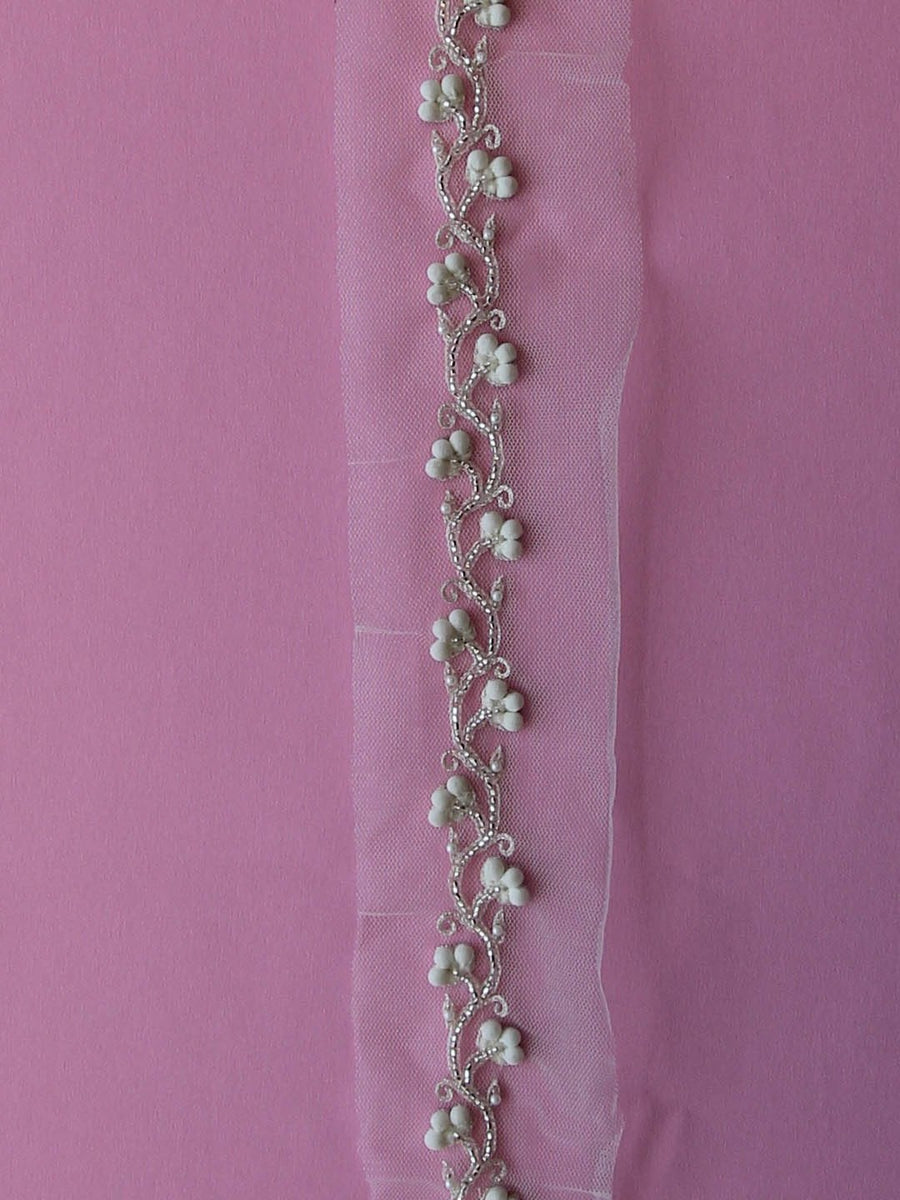 Crystalized Trims : Glamorous Bridal - Bridal Fabrics