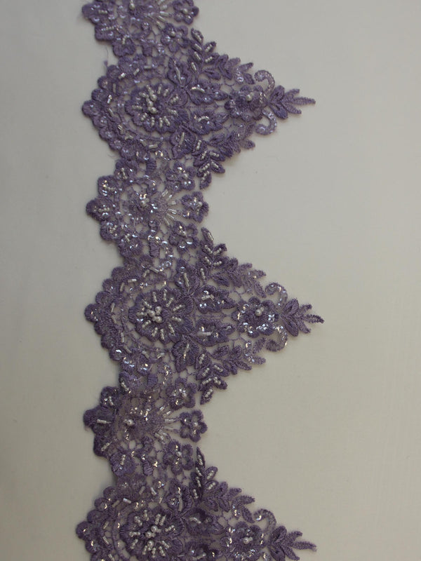 Lavender Lace Trim - Hazel