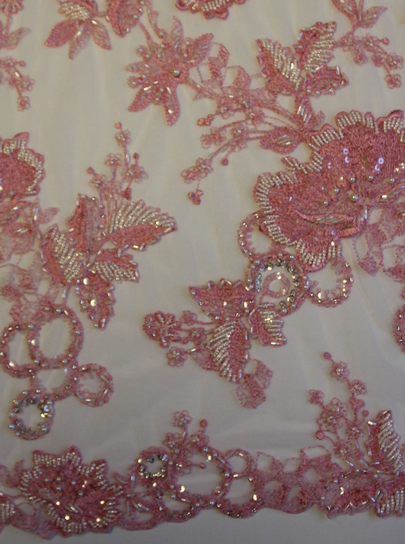 Peony Pink Lace - Roberta